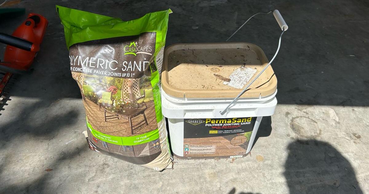 Pavers and locking sand. for $100 in The Villages, FL | Finds — Nextdoor