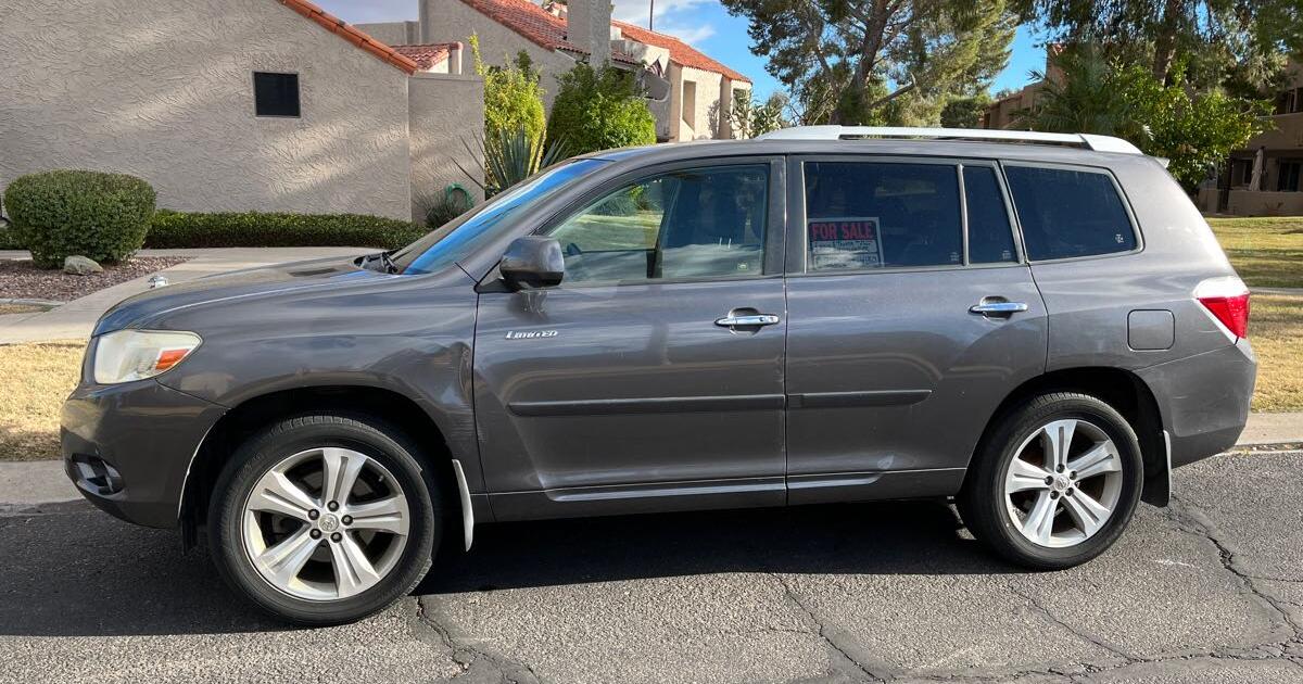 2010 Toyota Highlander Limited Sport Utility AWD & 3 Rows for $7500 in ...