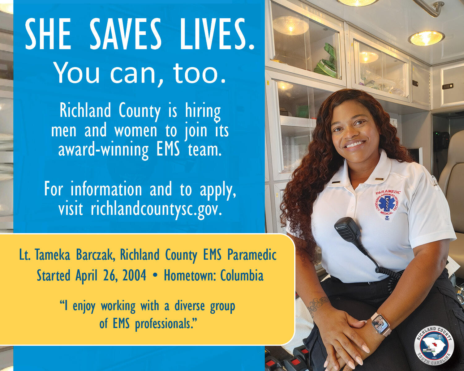 Richland County’s award-winning and nationally recognized Emergency ...