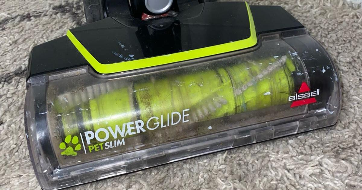 BISSELL PowerGlide Slim Corded Vacuum Lightweight Swivel Steering 3-in ...