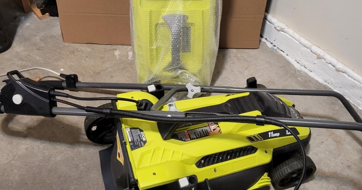 Ryobi 13 in. 11 Amp Corded Electric Walk Behind Push Mower for $75 in Hugo, MN | For Sale & Free ...