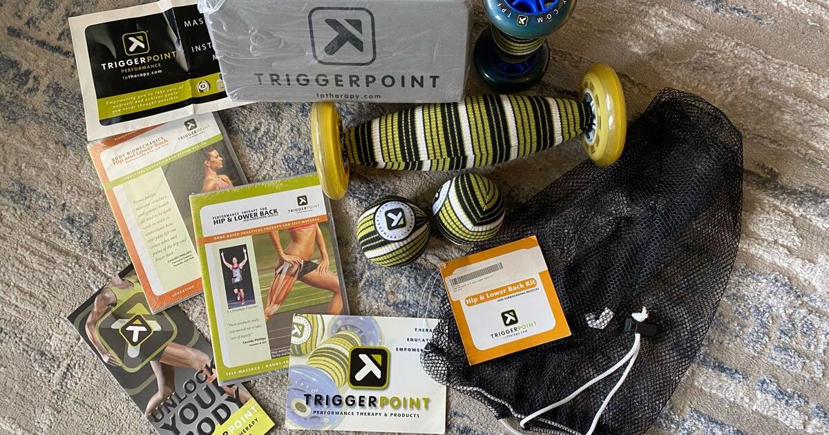 Trigger Point Performance Hip & Lower Back Kit (new) (fascia rollers) for $50 in Louisville, KY ...