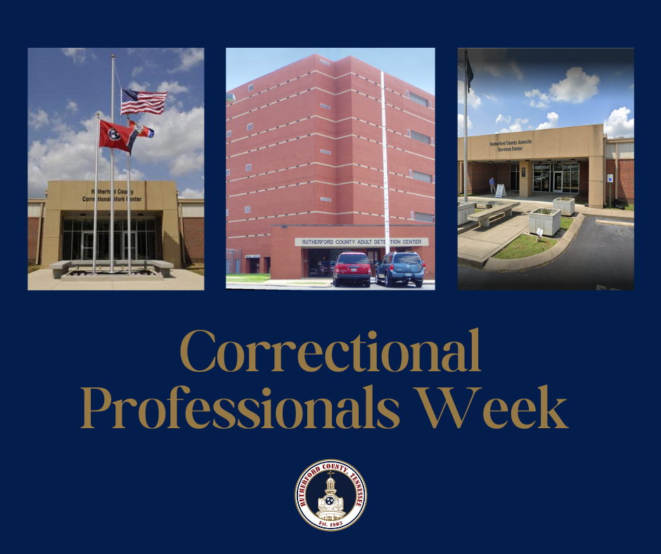 During National Correctional Officers Week, Mayor Joe Carr thanks the ...
