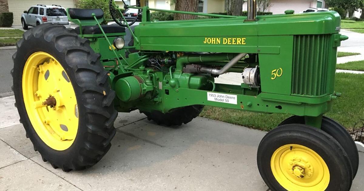 1953 John Deere Model 50 for $4800 in Deland, FL | For Sale & Free ...