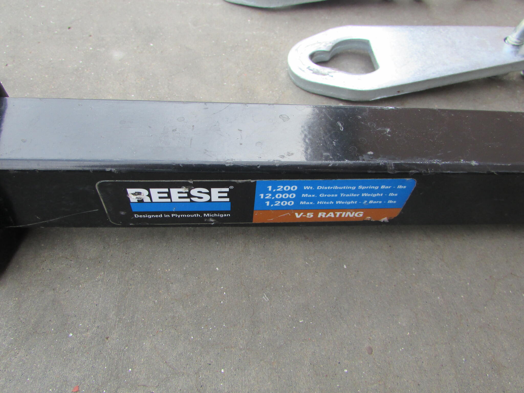 Reese Equalizer Weight Distribution Straight-Line RV Hitch for $375 in ...