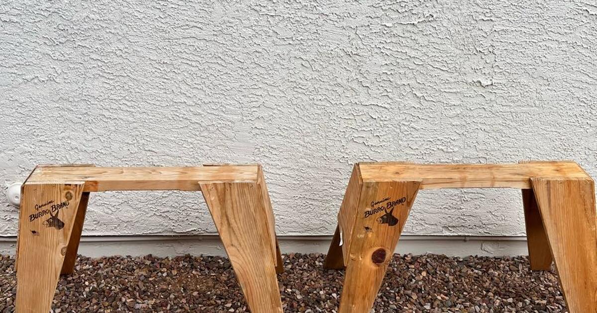 Pair of Genuine BURRO BRAND sawhorses! for $35 in Oro Valley, AZ | For ...