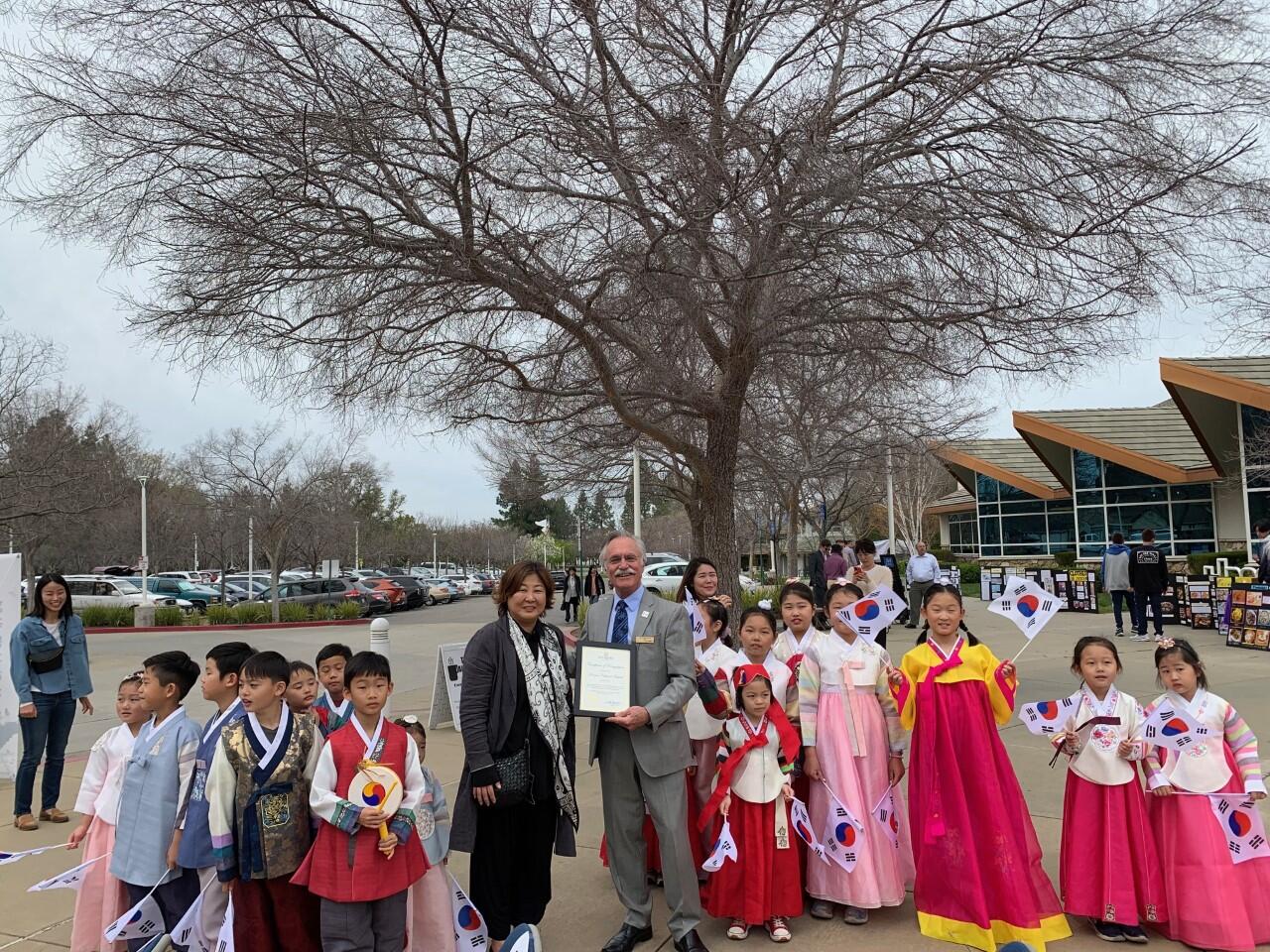 On Saturday, March 18, Mayor John Marchand attended the Korean Cultural ...