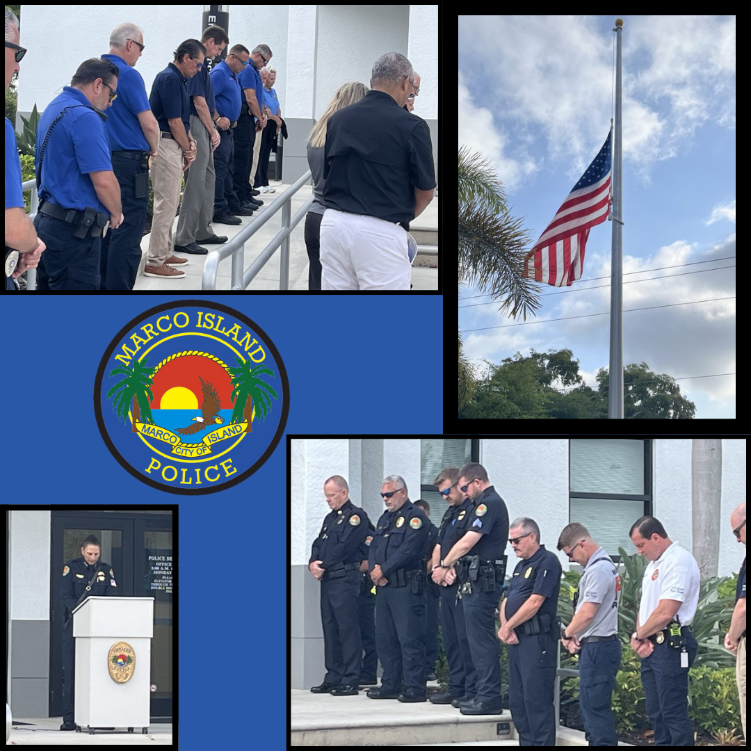 Today, the Marco Island Police Department, Marco Island Fire Rescue and ...
