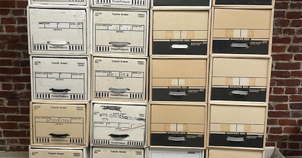 Banker's Boxes - Letter Sized for Free in Portland, OR | For Sale ...