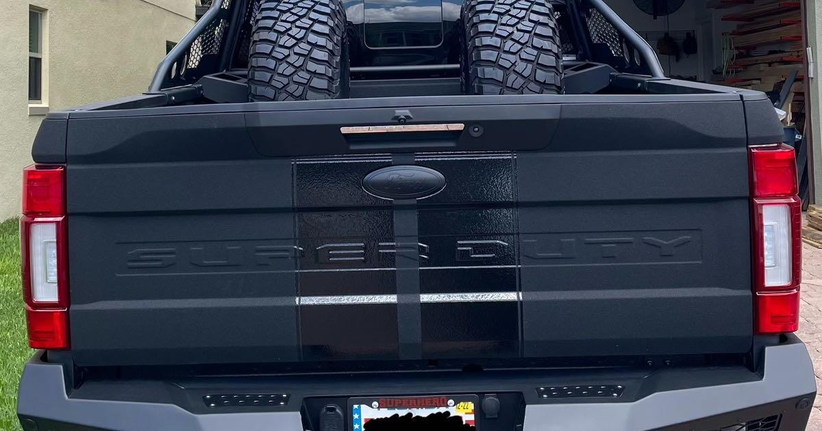 2017-2022 Superduty F250 F350 rear bumper from 2022 Shelby Super Baja ...