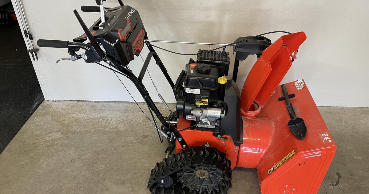 Ariens RapidTrak 24 in. 223 cc Two stage Gas Snow Thrower for $1120 in ...