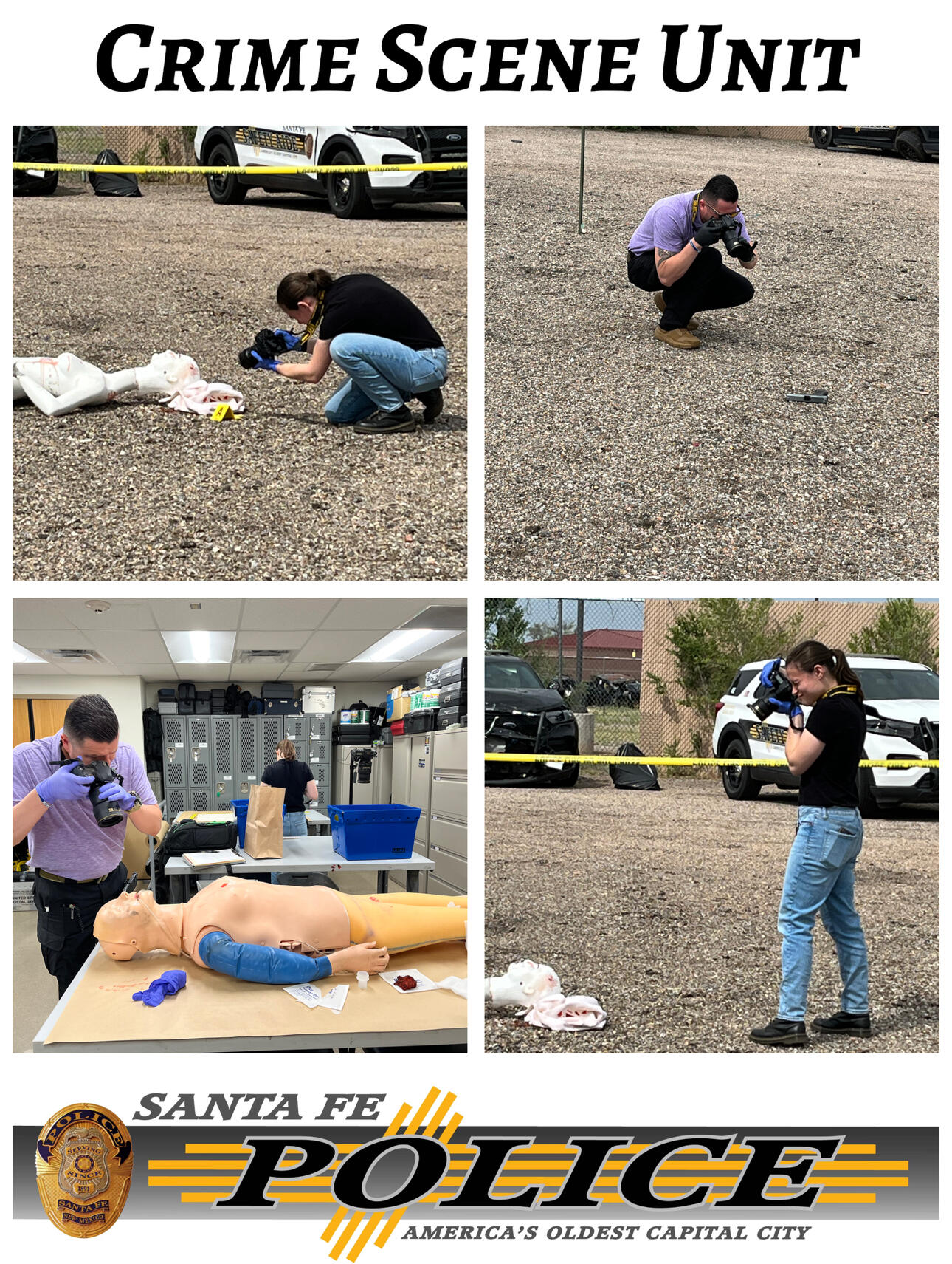 Our Crime Scene Unit was conducting training for two of our new Crime ...