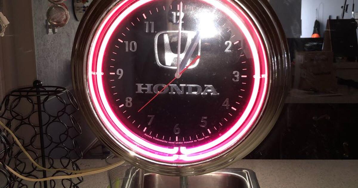 Honda Neon Wall Clock for $25 in Carrollton, TX | For Sale & Free ...