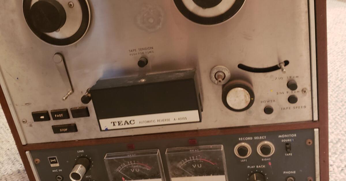 Teac A 4010s Stereo Reel To Reel Tape Deck for $95 in Santa Rosa, CA ...