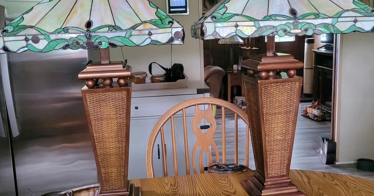 Colour Creations Tiffany Style Lamps for $100 in Berlin, MD | For Sale ...