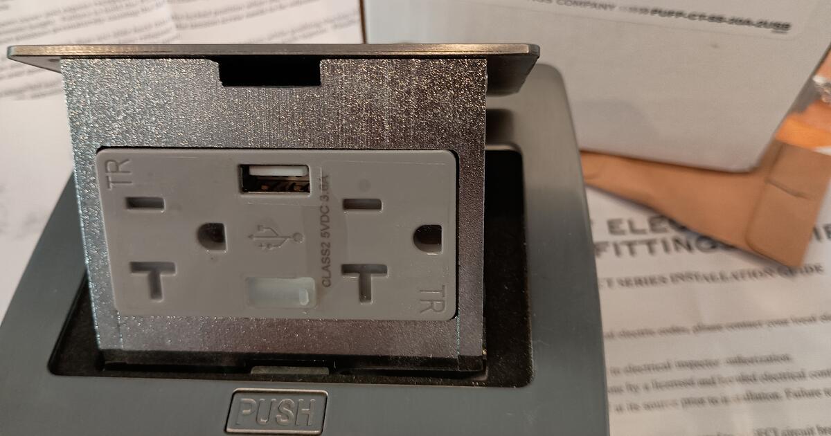 Stainless Steel POP UP COUNTERTOP BOX for Kitchen/Bath/Flooring ...