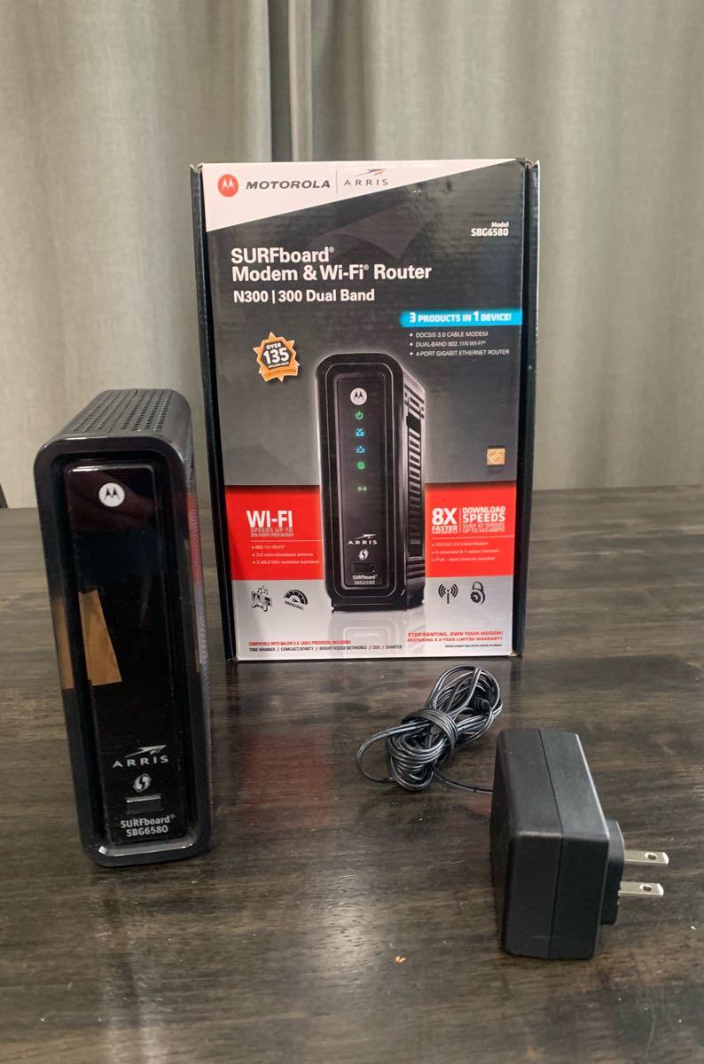 Motorola Arris SURFboard Modem & Wi-Fi Router- in EUC! for $20 in ...
