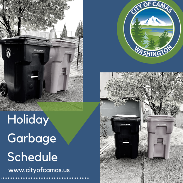 Due to the holiday, there will be no garbage collection on Memorial Day ...