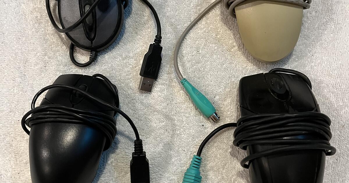 Computer Mouse-lot lot 4 each-Free! for Free in Indianapolis, IN | For ...