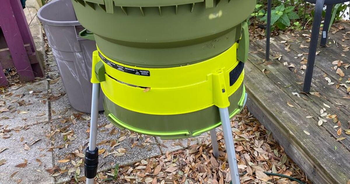 Sunjoe yard waste shredder for $25 in St. Augustine, FL | For Sale ...