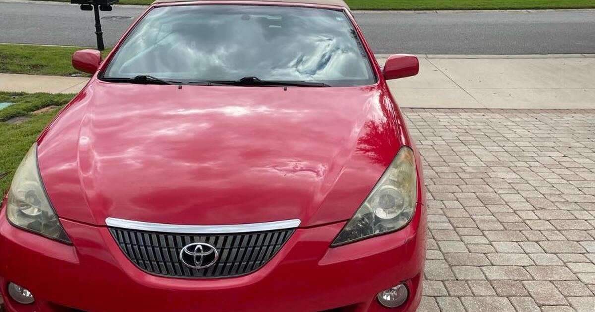 Red Toyota Convertible Solaro for $6899 in Ponte Vedra Beach, FL | For ...