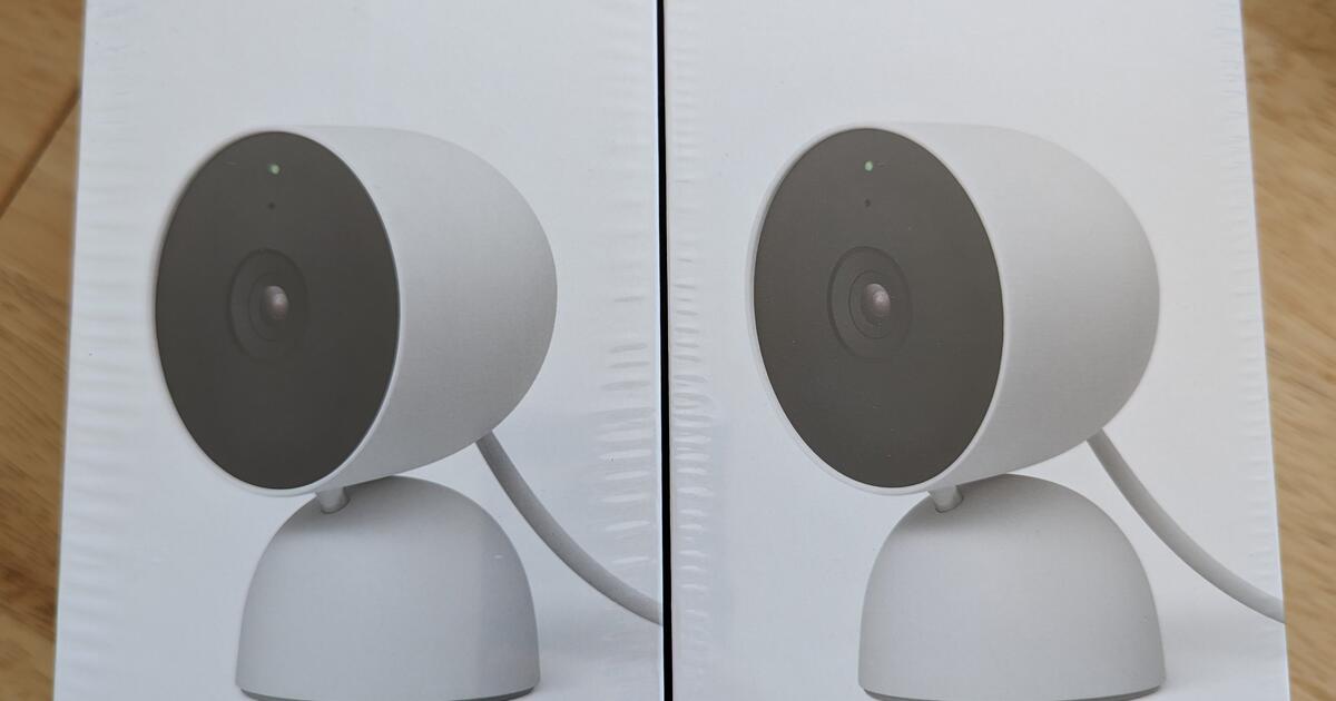 Two brand new Google Nest Cameras (2nd generation) available, still ...