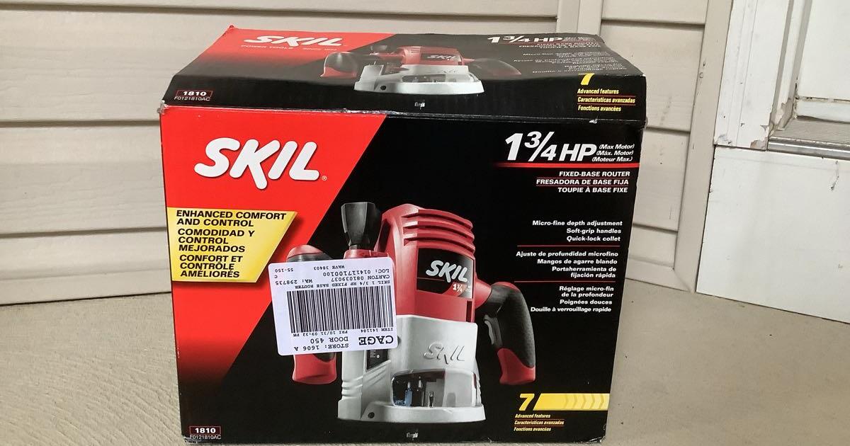 Skil 1 3/4 HP Fixed Base Router for $35 in Painesville, OH | For Sale ...