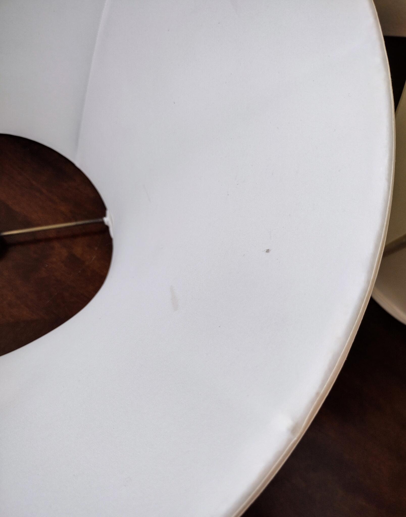 RH Restoration Hardware Silk Lampshades (2) for $40 in Raleigh, NC ...