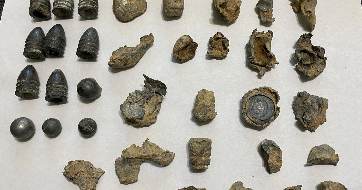 Lot Of 36 Civil War Era Lead Rifle Rounds And Pistol Slugs for $40 in ...