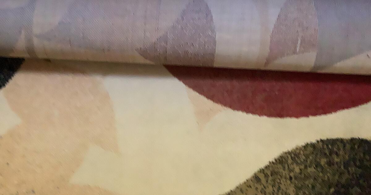 Leaf Pattern Area Rug for Free in Bloomingdale, GA | For Sale & Free ...