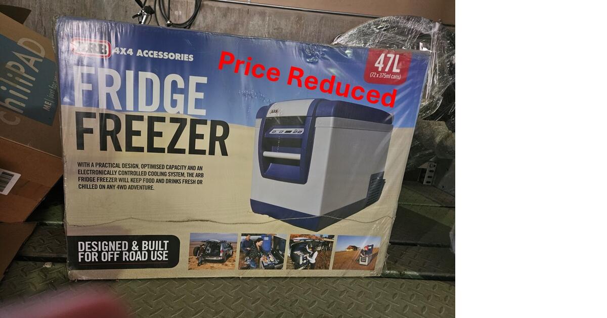 ARB Fridge Freezer 50 qts - NEW - never out of shrink wrap for $440 in ...