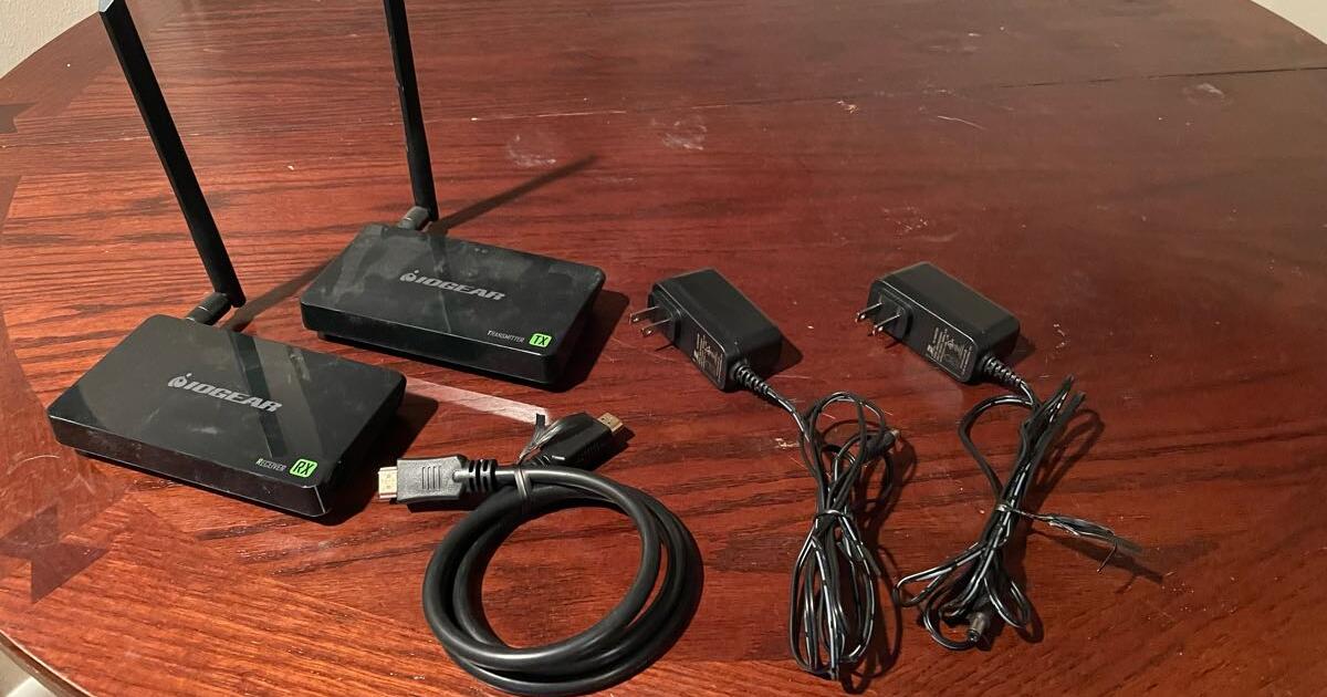 IOGEAR - Wireless HDMI TV Connection Kit RX for Free in Centennial, CO ...