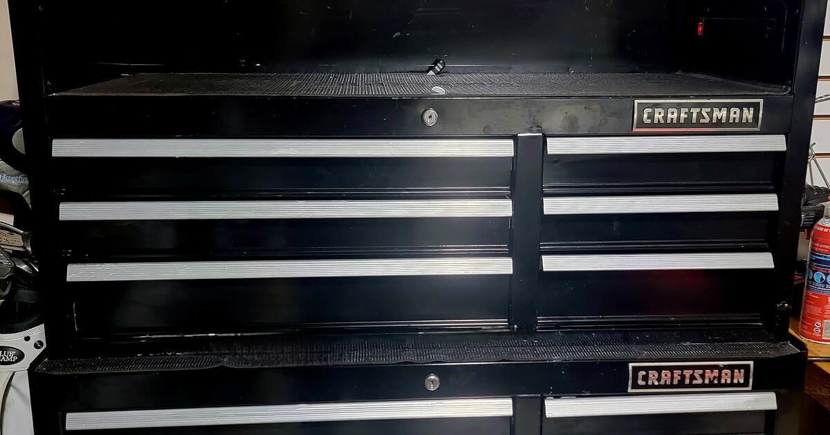 Craftsman black 16 drawer standing tool chest for $500 in Green Valley ...