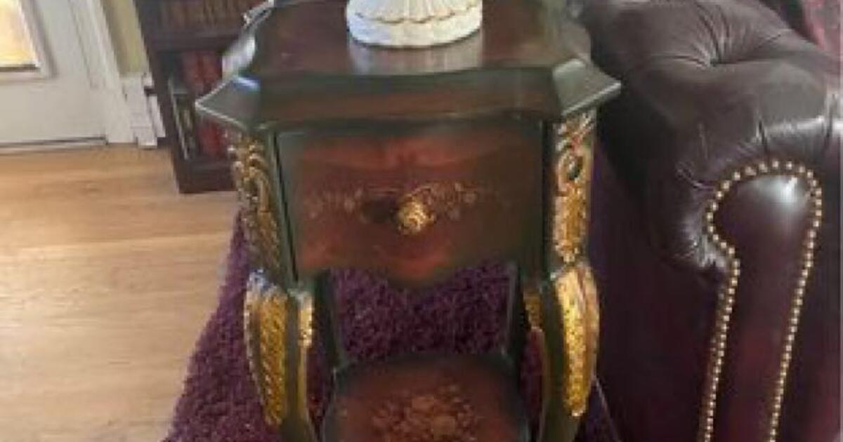 Floral Bouquet Chiffoniere Side Table for $250 in Richmond, VA | For Sale & Free — Nextdoor