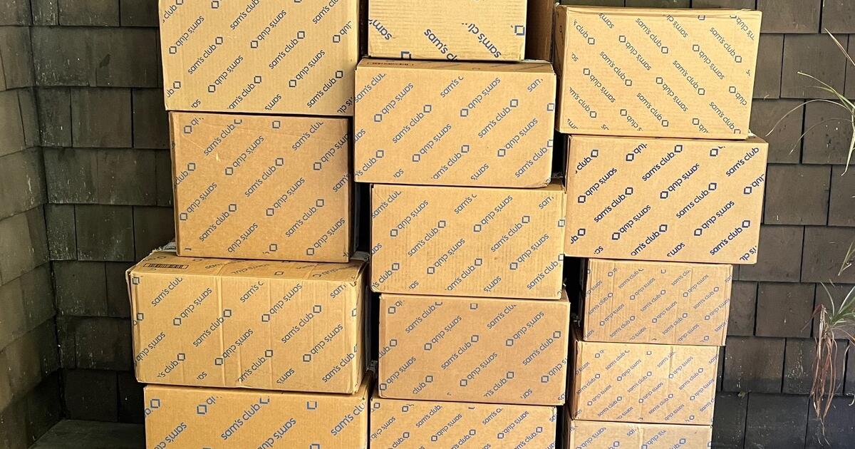 Lot of 14 Empty Sam's Club Boxes for Free in Baltimore, MD | For Sale & Free — Nextdoor