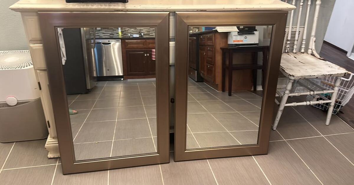 Two large gold framed mirrors for $60 in Safety Harbor, FL | For Sale ...