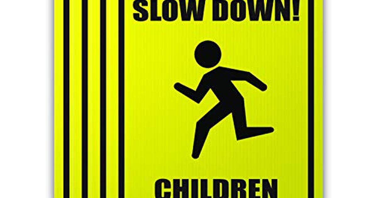 Drive Slow, children playing, School zone for Free in Columbus, OH ...