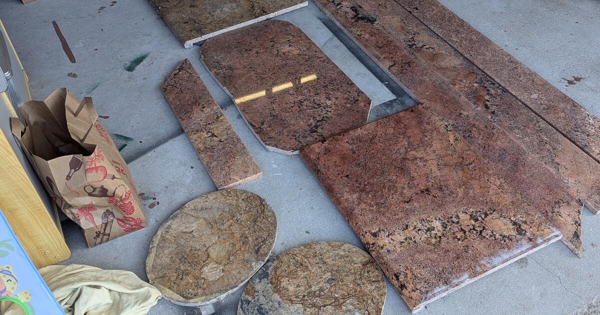 Granite Countertop Pieces/Scraps for Free in San Diego, CA | For Sale ...
