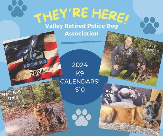 Introducing the 2024 edition of the Valley Retired Police Dog ...