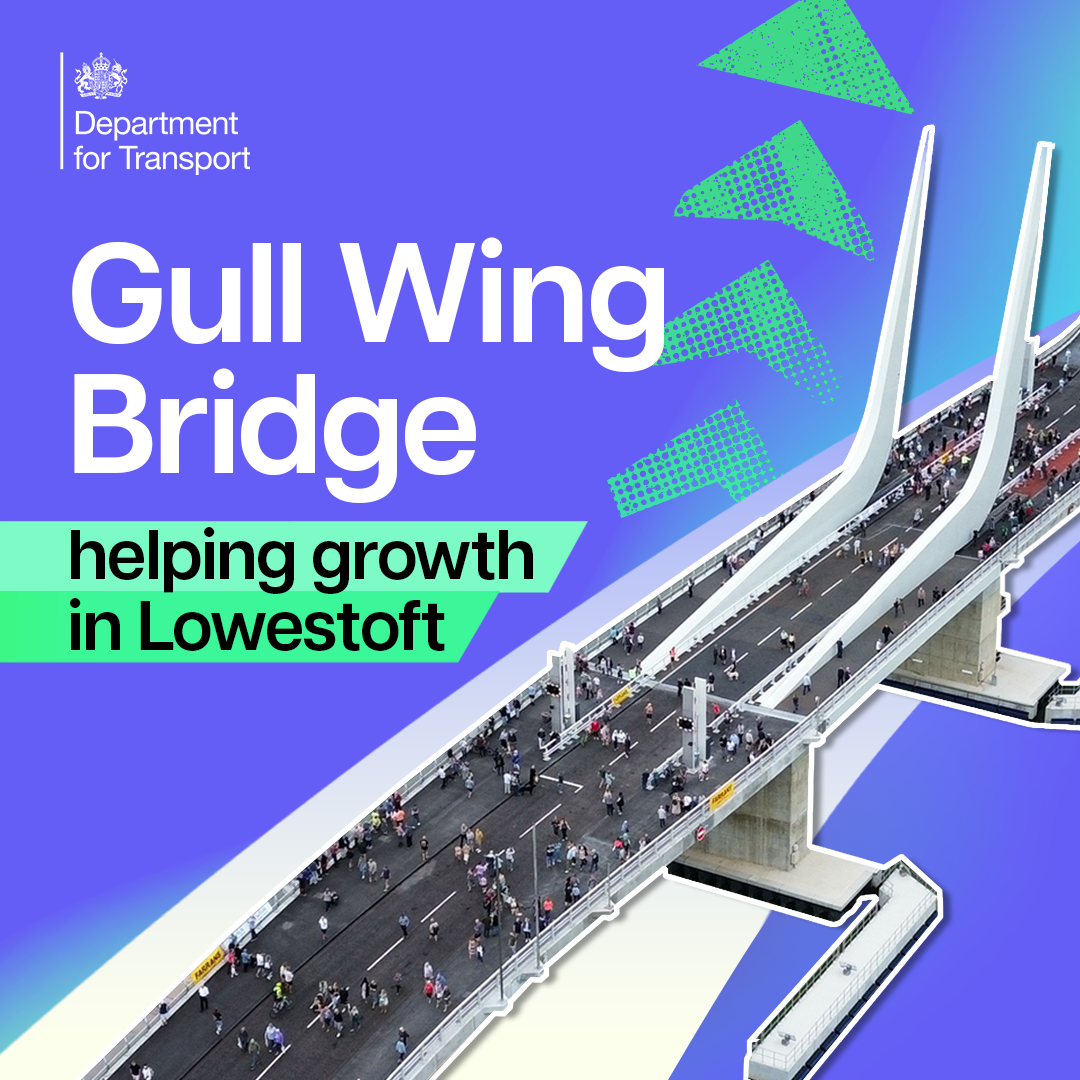 🎉 Gull Wing Bridge is now officially open, aiming to reduce journey ...