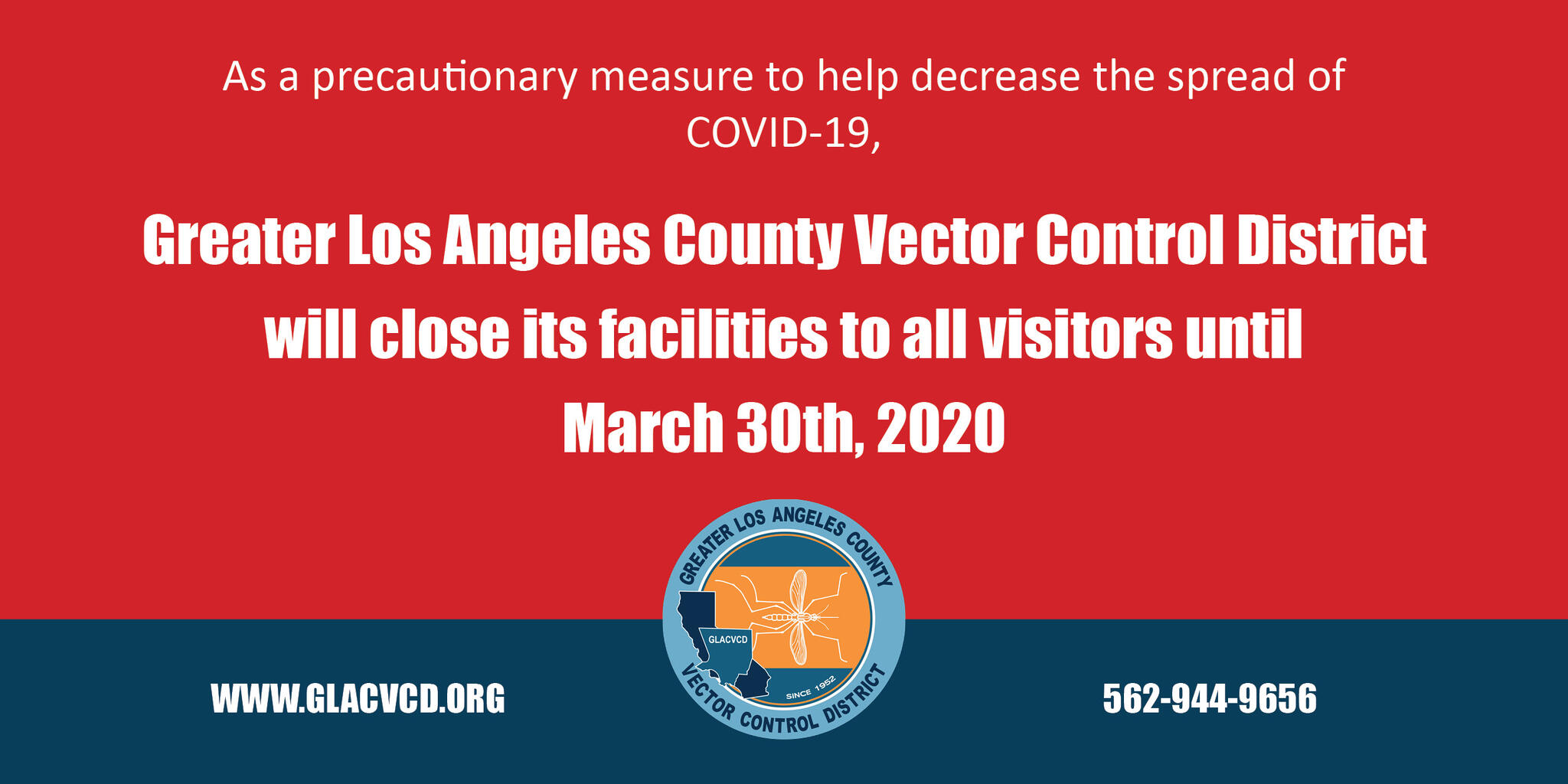 Greater Los Angeles County Vector Control District Takes Precautions to ...