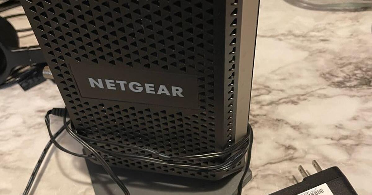 Net gear Modem for $40 in Cedar Springs, MI | For Sale & Free — Nextdoor