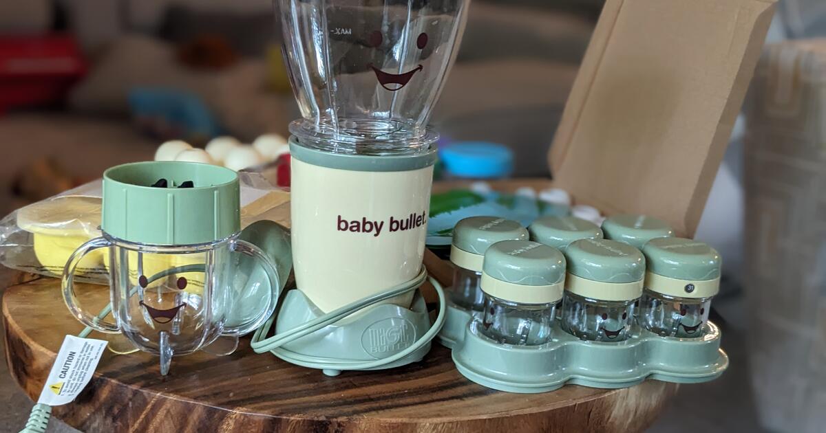 Nutri Bullet baby food blender and accessories for $60 in North Little ...