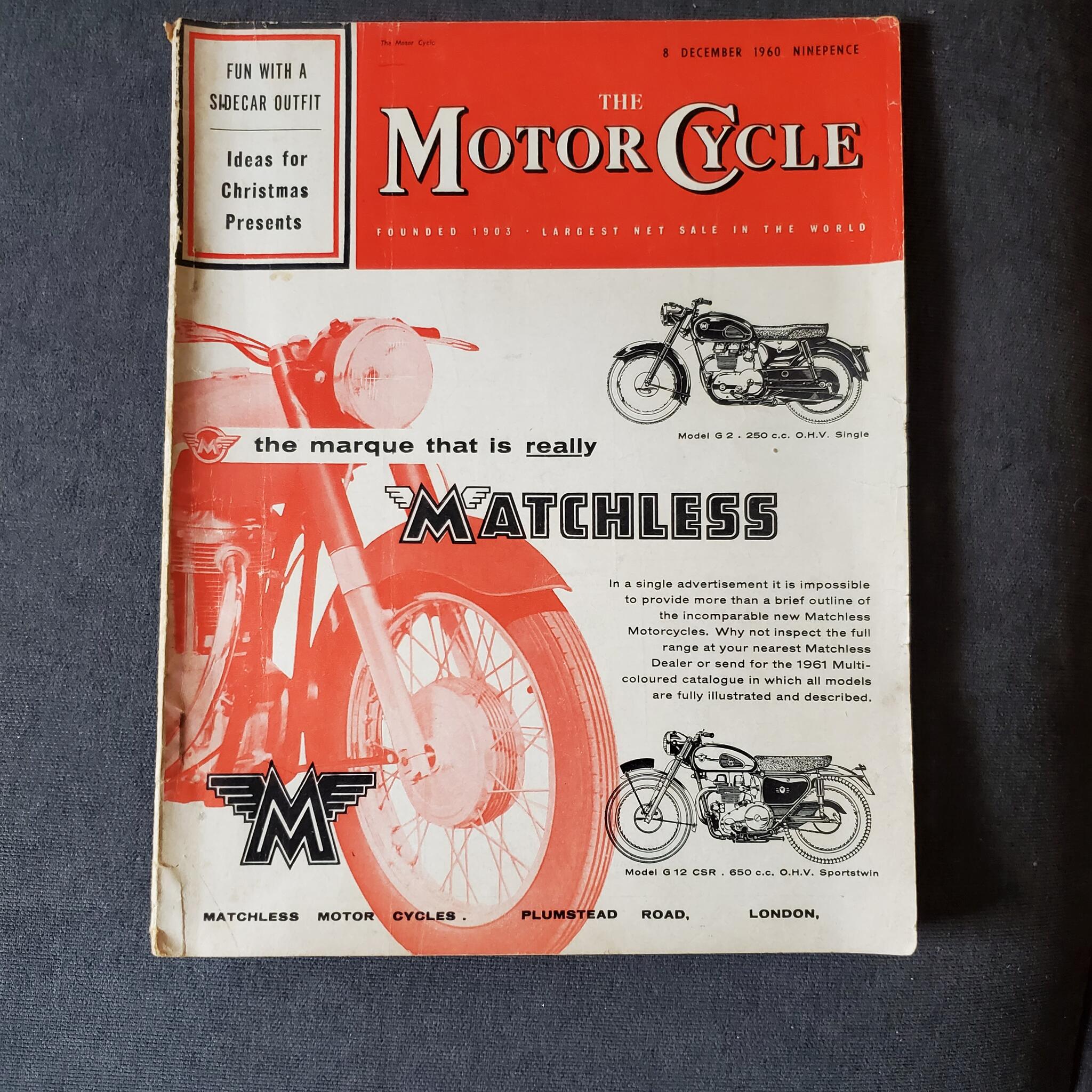 Old British Motorcycle Magazines 20's to the 70's for $5 in Shrewsbury ...