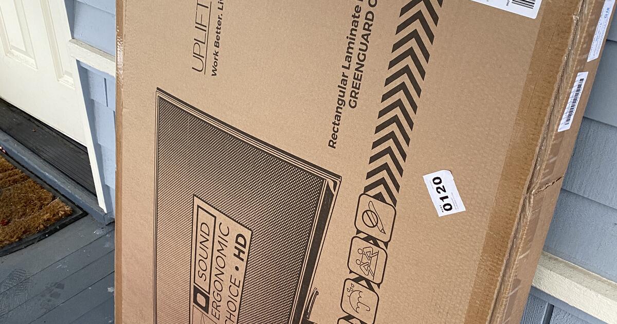 Brand New Black 30x42 Desktop can be used on any base. for Free in ...