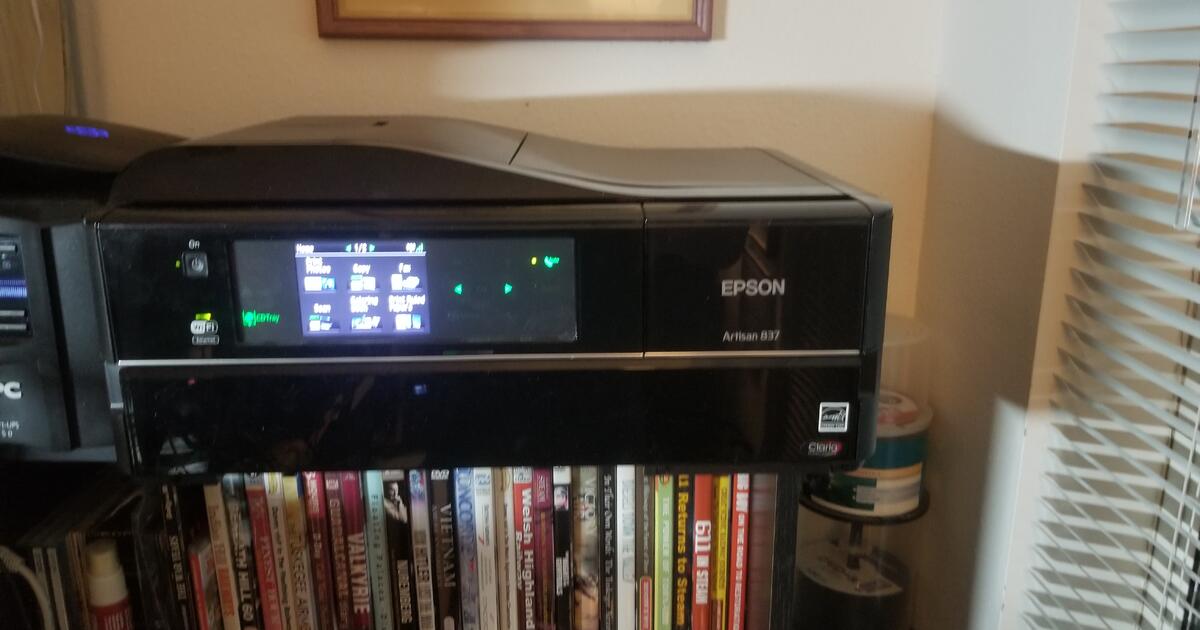 TWO Epson Artisan All-in-one 837 & 810 Printers +Ink +Trays FREE for Free in Inverness, FL | For ...