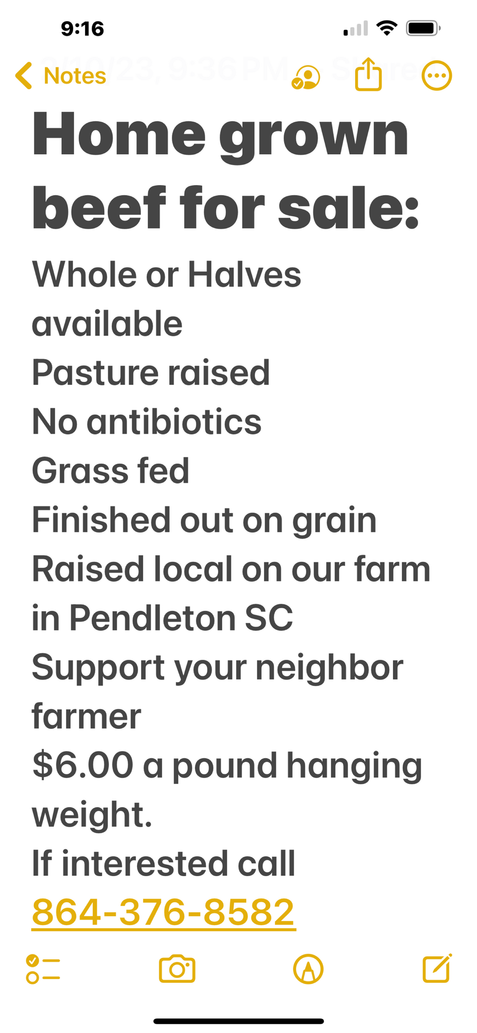 Beef for sell for $6 in Pendleton, SC | For Sale & Free — Nextdoor