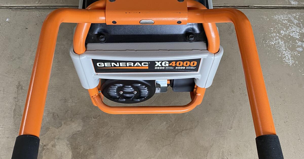 Generac XG4000 Series Portable Generator for $500 in Mechanicsburg, PA ...