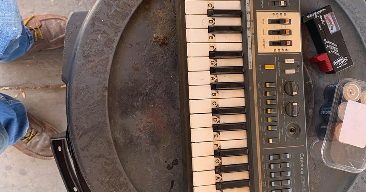 Casio Casiotone MT-68 Keyboard for $60 in Albuquerque, NM | For Sale ...