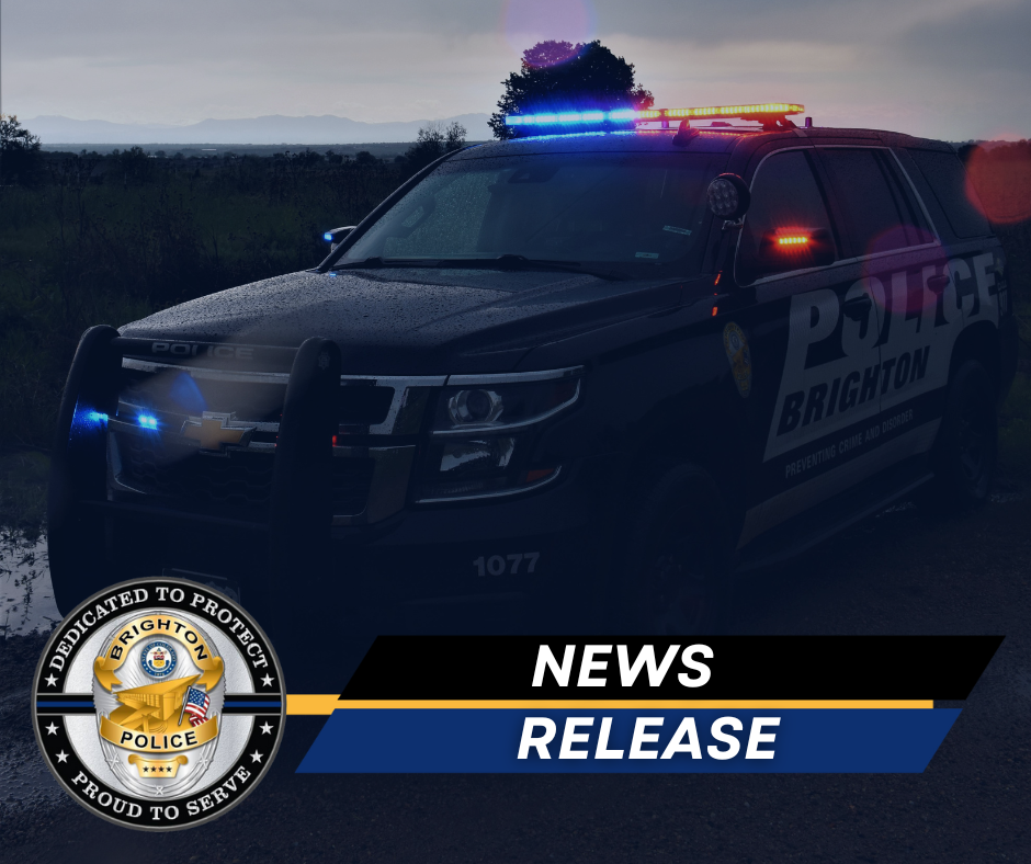 NEWS RELEASE: Brighton Police investigate fatal crash (Brighton Police ...